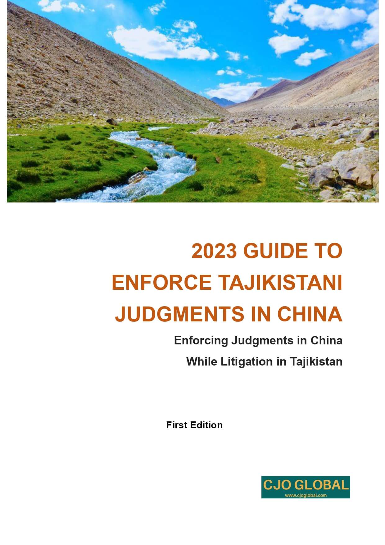 2023 Guide to Enforce Tajikistani Judgments in China - CJO GLOBAL