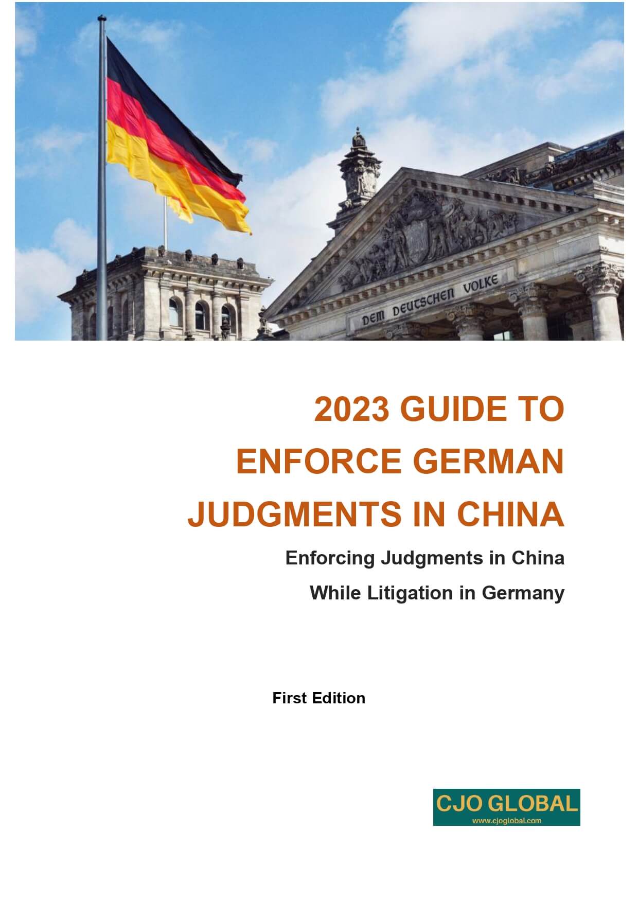 2023 Guide to Enforce German Judgments in China - CJO GLOBAL